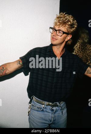 Brian Setzer Circa 1990 crédit: Ralph Dominguez/MediaPunch Photo Stock - Alamy
