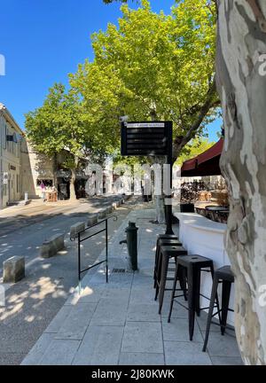 France Bouches du Rhone Maussane les Alpilles champs d'oliviers avec un ...