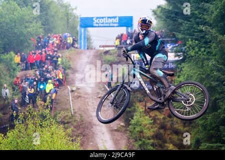 Kade Edwards de la Grande-Bretagne lors de la finale de la descente de ...