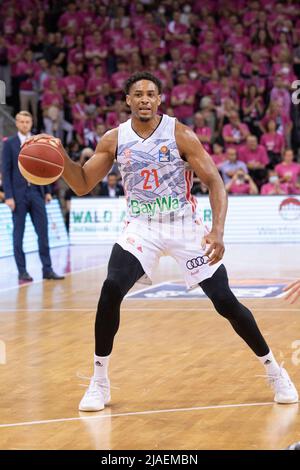 Augustine Rubit (21) en action pendant le match de la saison régulière ...