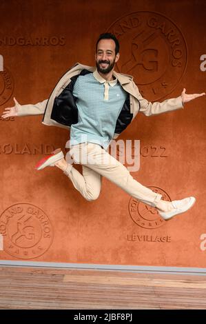 Paris, France, 5 juin 2022, Mathieu Forget et Victoria Dauberville au ...