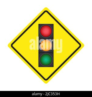 Icônes représentant des signaux de circulation horizontaux typiques ...