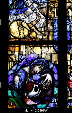 Fenêtre de prédicateur par Peter Valentin Feuerstein dans la cathédrale ...