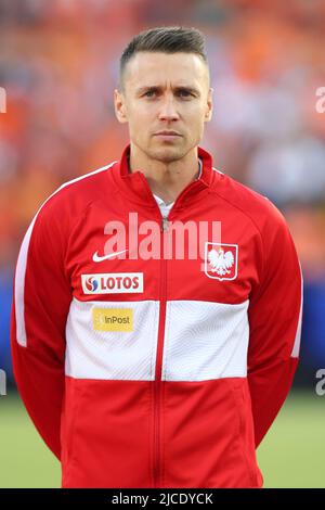 ROTTERDAM, PAYS-BAS - JUIN 11 : Przemyslaw Frankowski de Pologne, Daley ...