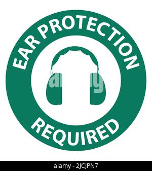Consignes de sécurité panneau EPI protection auditive obligatoire dans ...