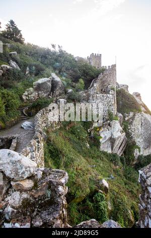 La Côte d'Azur portugaise, Sintra, Portugal - 20-21 octobre : paysage ...