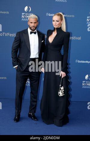 La mannequin slovaque, l'actrice et la présentatrice Adriana Karembeu ...