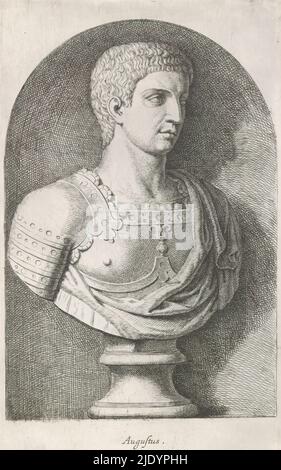 Buste de l'empereur Auguste, Auguste (titre sur objet), buste classique ...