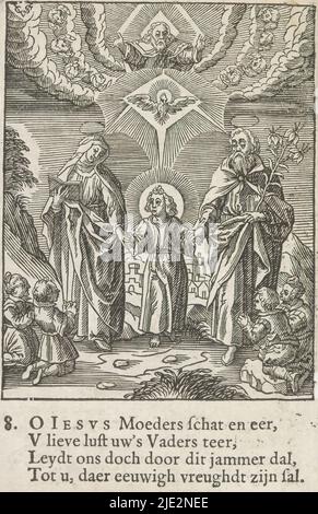 Le Saint Christoffel avec Christ enfant sur l'épaule. Le Saint ...