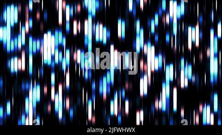 Taches de scintillement dans les lignes verticales. Mouvement. De ...