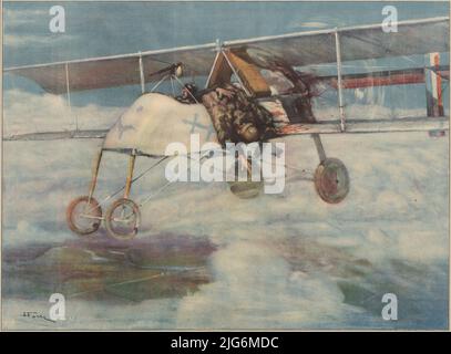 Mort pilote français dans le cockpit de son Salmson 2A2: Le Salmson 2 A ...