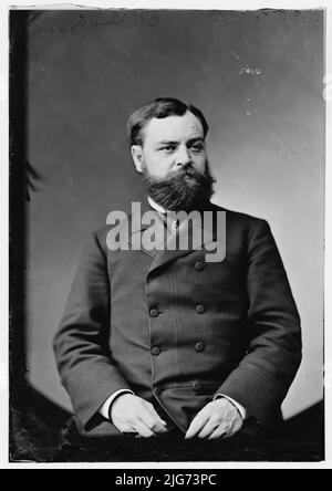Portrait de Robert Lincoln, avocat et homme politique américain, fils ...