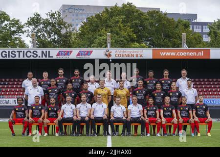 ROTTERDAM - (lr), Sven Nieuwpoort de l'Excelsior Rotterdam, Lars Nieuwpoort du RKC Waalwijk ...