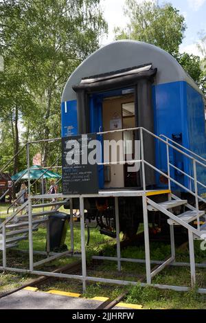Luzna, République tchèque - 2 juillet 2022 - le musée ferroviaire ...