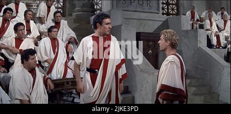 Los Angeles.CA.USA. Roddy McDowall (comme César Octavien), Une scène en ...