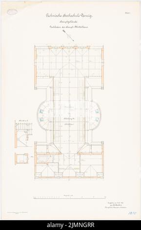Eggert Hermann (1844-1920), Université technique de Danzig. Maison pour ...
