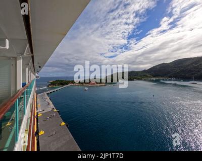 Labadee, Haïti - 15 février 2022 : une vue aérienne de Labadee une ...