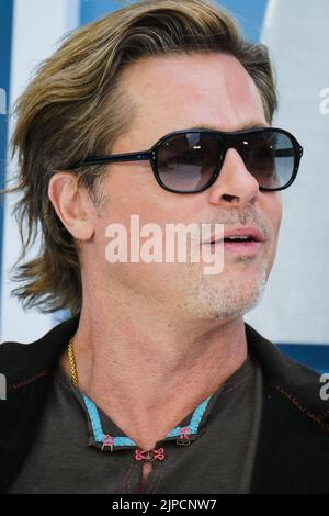 Brad Pitt vu lors du Gala screening de Bullet train UK tenu à Cineworld ...