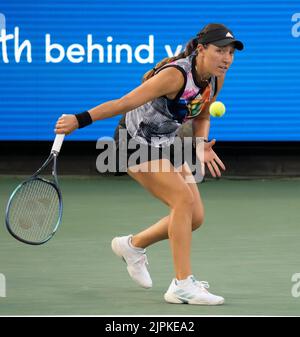 18 août 2022: Jessica Pegula (Etats-Unis) a battu Emma Raducanu (GBR) 7 ...