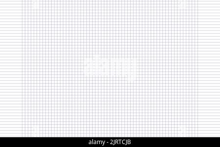 Papier millimétré. Papier quadrillé imprimable avec lignes horizontales ...