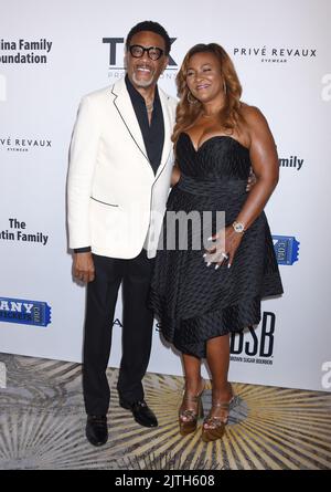 Le juge Greg Mathis arrive au Gala 2022 de la Fondation Harold et ...