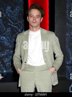 Charlie Heaton participe à la première mondiale de la saison 4 de ...