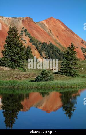 Red Mountain et ses environs dans le Colorado sont connus pour la ...