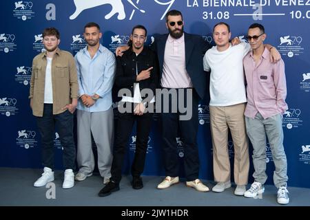 Anthony Bajon, Dali Benssala, Sami Slimane, Ouassini Embarek et Alexis ...