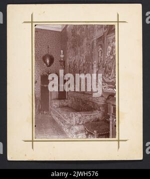 La villa de Henryk Siemiradzki dans la via Gaeta à Rome – salle à ...