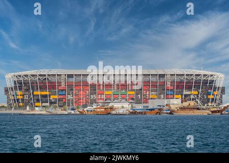 Le stade 974, précédemment connu sous le nom de stade Ras Abu Aboud ...