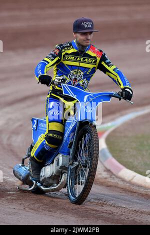 Lewis Kerr - Sheffield TruPlant Tigers lors de la Grande finale SGB ...