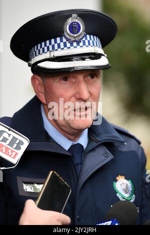 Le surintendant de la police de Nouvelle-Galles du Sud, Brad Hodder ...