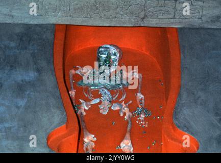 Le tombeau de Pakal à Palenque Mexique Photo Stock - Alamy