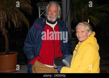 Achim Wolff mit Ehefrau Rita Feldmeier BEI der Premiere des ...
