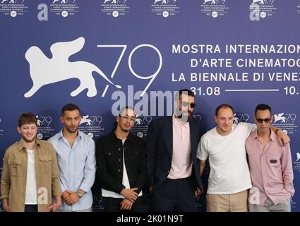 Anthony Bajon, Dali Benssala, Sami Slimane, Ouassini Embarek et Alexis ...
