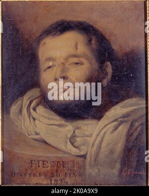 Marco Giuseppe Fieschi (1790-1836). Chef conspirateur dans l'attentat à ...