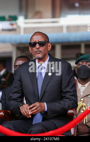 Le Président du Rwanda Paul Kagame, l'un des invités lors de l'inauguration du nouveau président ...