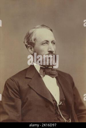Portrait de William Smith Clark (1826 – 1886), professeur américain de ...