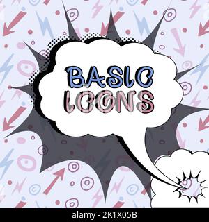 Écriture affichage de texte icônes de base. Mot pour pictogramme ou ...