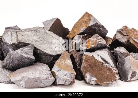 le minerai d'hématite, la principale source de fer pour la sidérurgie ...