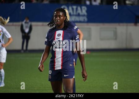 Oriane Jean-François du PSG lors de la Ligue des champions de l'UEFA ...