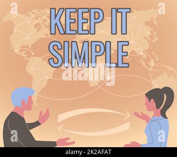 La légende conceptuelle simplifie vos idées. Vitrine professionnelle ...