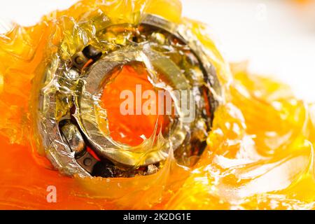 Graisse et roulement à billes, lubrification de machines au lithium ...