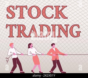 Inspiration montrant le signe Bourse Trading. Concept commercial achat ...