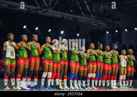 ARNHEM, PAYS-BAS - SEPTEMBRE 25 : Christiane Brandy Gatcheu Djeutchoko ...