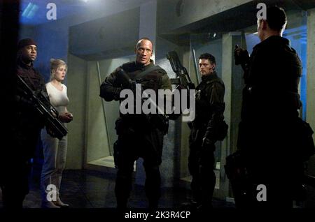 DOOM (2005) RAZ ADOTI, Rosamund Pike, Dwayne Johnson (THE ROCK), KARL ...