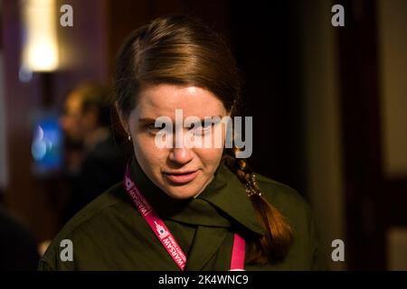 Mariana Bezuhla, députée et membre du Comité ukrainien de la sécurité ...