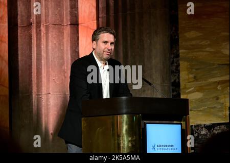 Im Bild: Jan Wiele. Der Schriftsteller Lukas Rietzschel wird mit dem ...