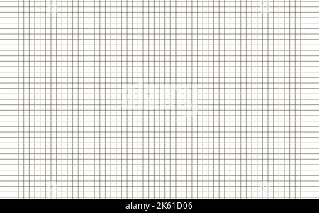 Papier millimétré. Papier quadrillé imprimable avec lignes horizontales ...