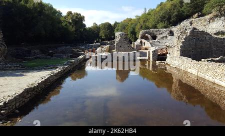 Le parc national de Butrint est une zone naturelle protégée, qui ...